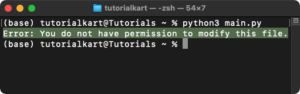 How to Handle PermissionError While Opening a File in Python